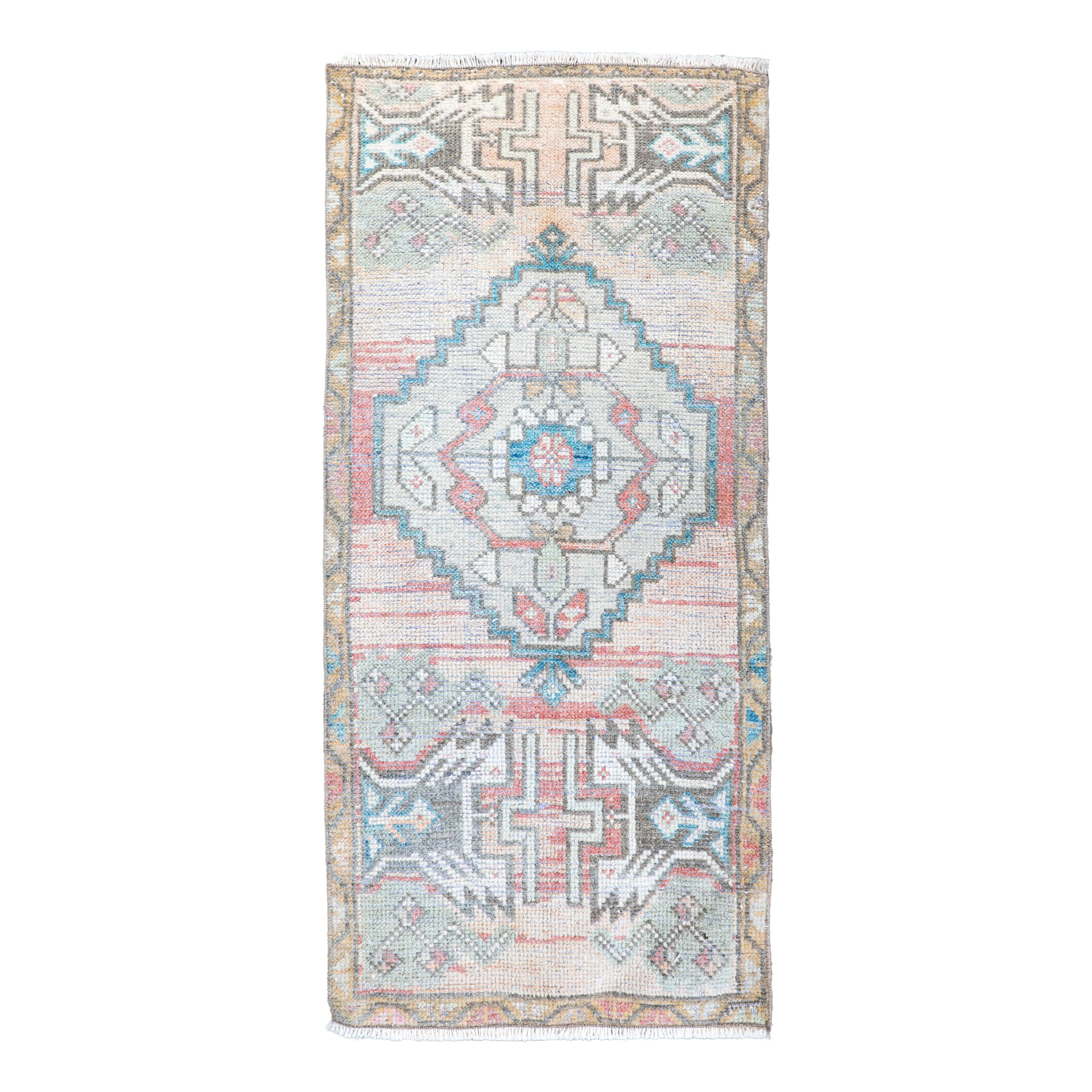 ZM222 Handwoven Vintage Rug 1’7x3'5 – Zuma Imports